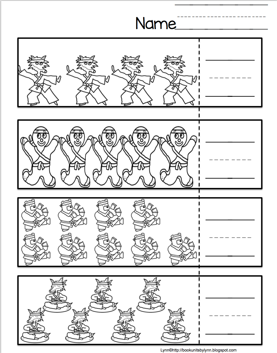 THE NInjabread Man. book Unit ~ Book Units by Lynn