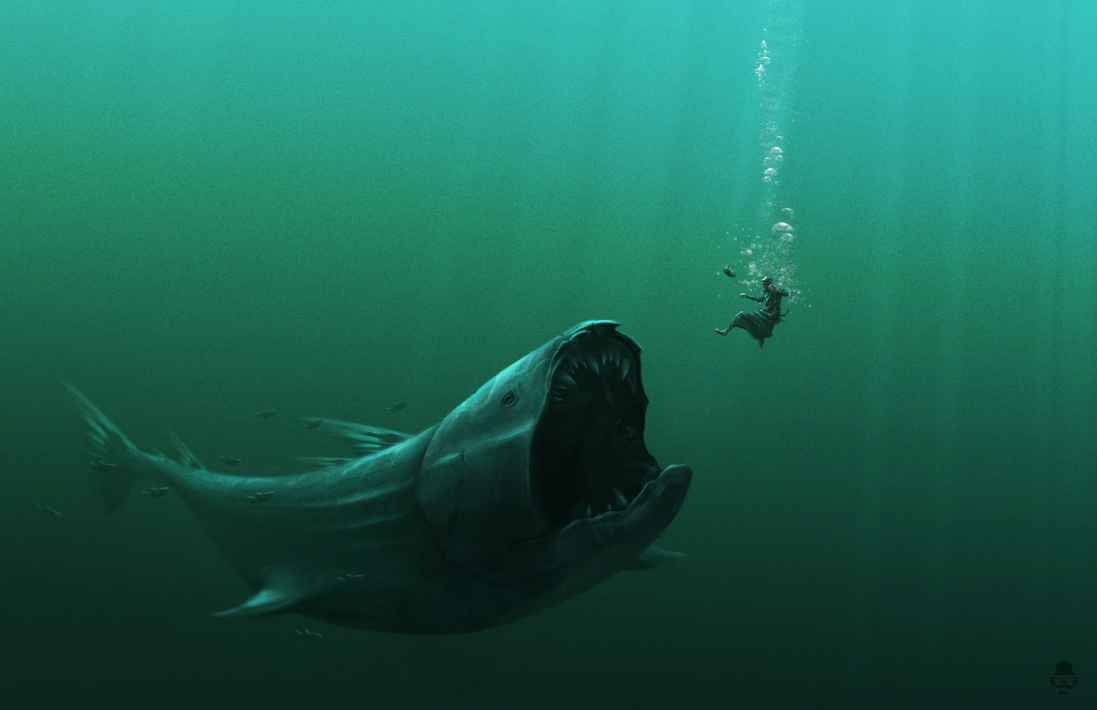 'Jonah' by Joel Caswell : r/ImaginaryMonsters