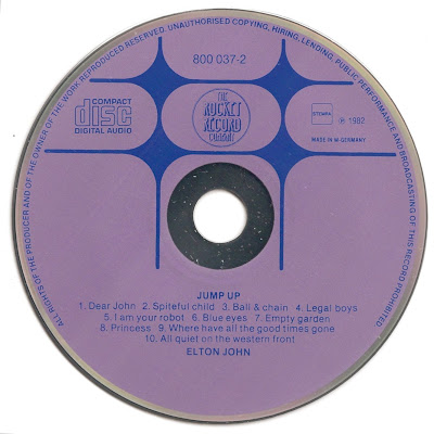 The First Pressing CD Collection: Elton John - Jump Up