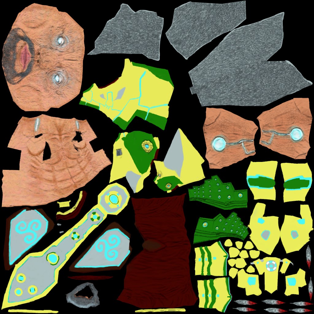 Computer Arts Practice: high poly maps