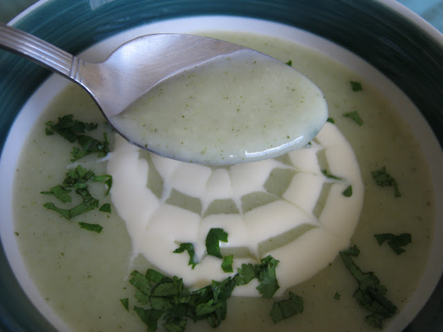 petitgraphie: Crema de verduras verdes -- Cream of green vegetables