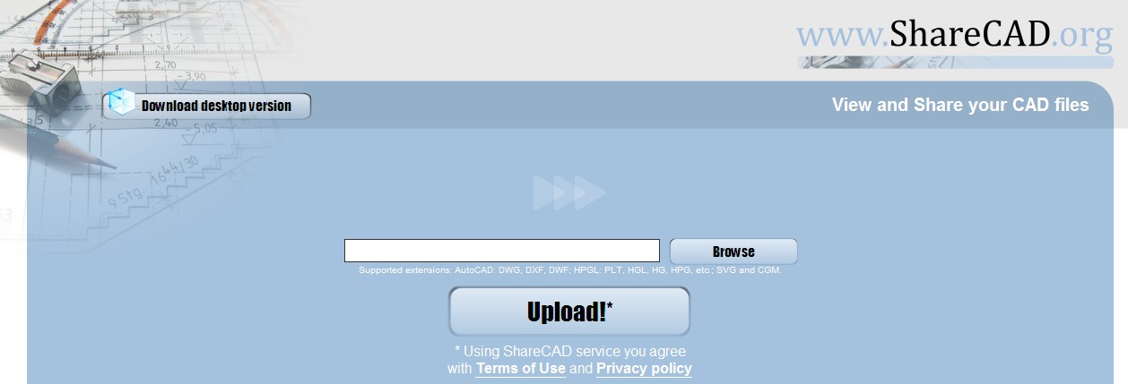 Tecnología habitual: Abrir ficheros de CAD on line