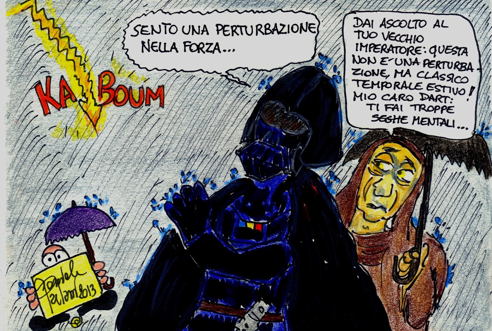 I Tarlo fumetti: La perturbazione nella...forza