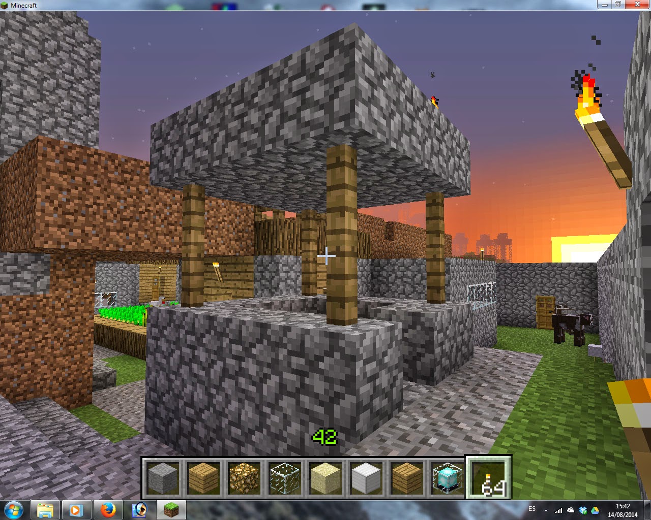 Construcciones en Minecraft: Antiguo Poblado Fortificado