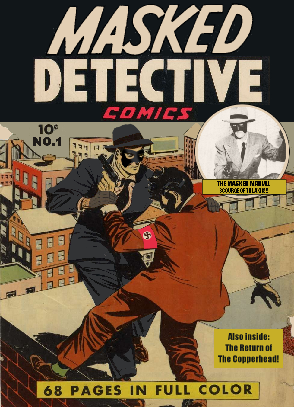 GOODE STUFF: Masked Detective Comics by Dave Goode