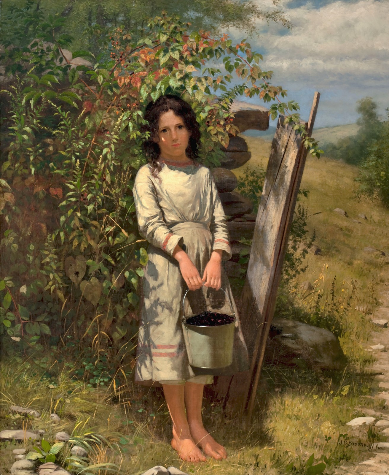 John George Brown | Pittore di genere | Tutt'Art@ | Masterpieces
