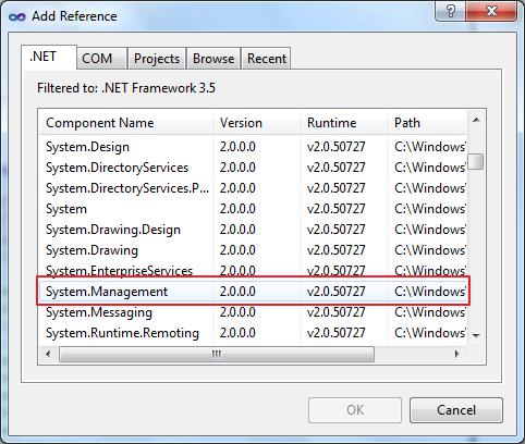 Dotnet codes tutorials jobs: How To- Get System Information using C#