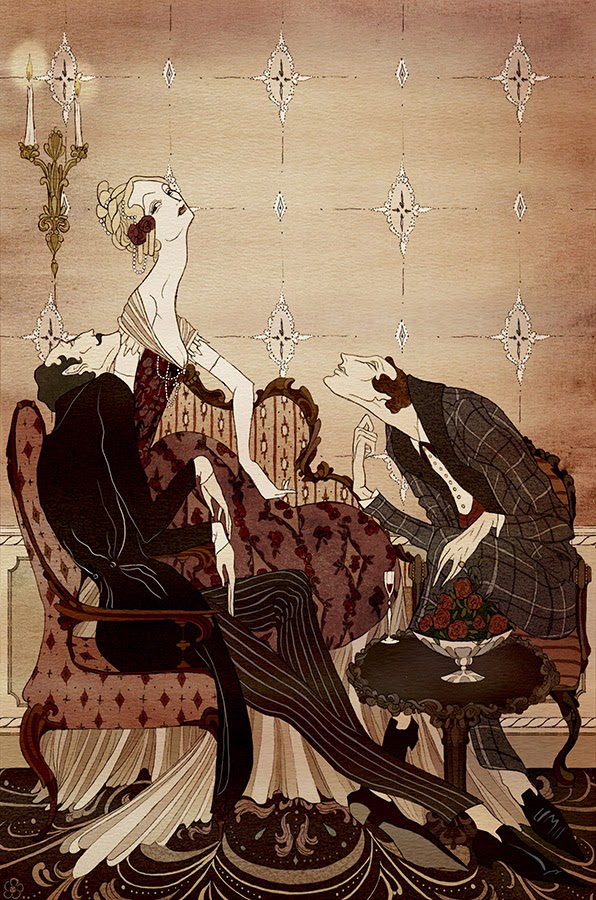 Kate Baylay Illustration: Seven Gothic Tales by Isak Dinesen, published ...