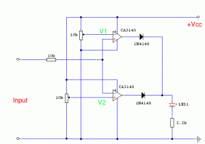 Electronic Components Crazy Fans: Voltage Comparator Circuit with ...