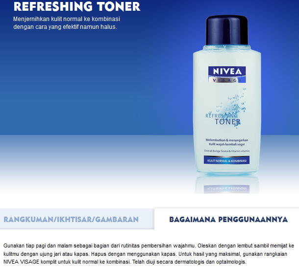 Beauty Talks: Nivea Refreshing Toner Review