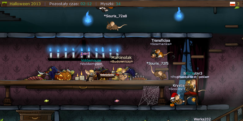 Mysia Oaza - blog o Transformice: Halloween 2017