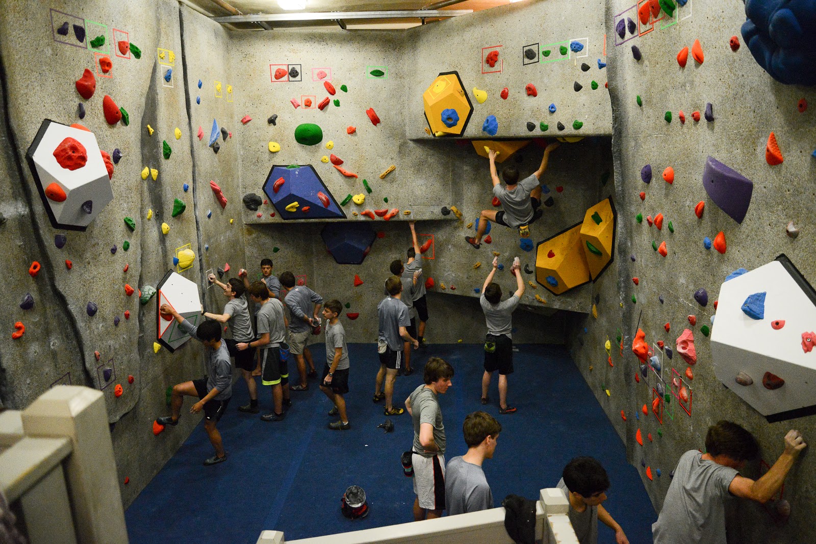 Woodberry Forest Outdoor Education: Climbing Gym Renovations!