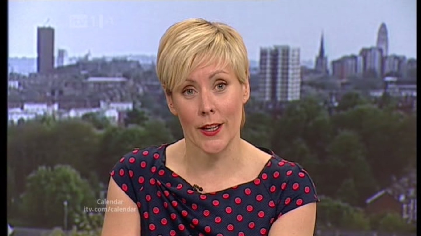 UK Regional News Caps: Lisa Adlam - ITV Yorkshire (Calendar)