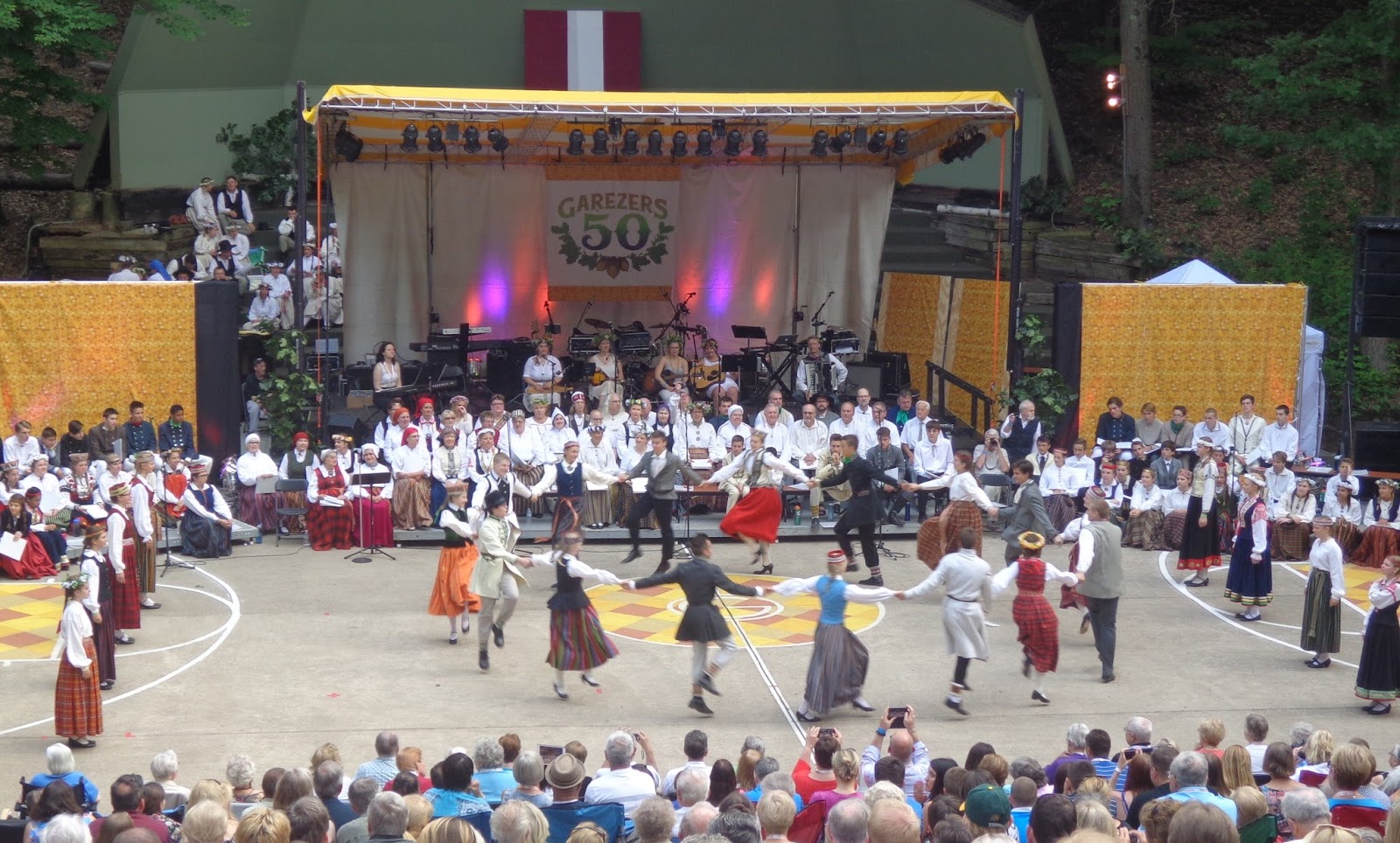 Latvian-American Adventures & Opinions: Mēs Esam Garezers! - Garezers 50