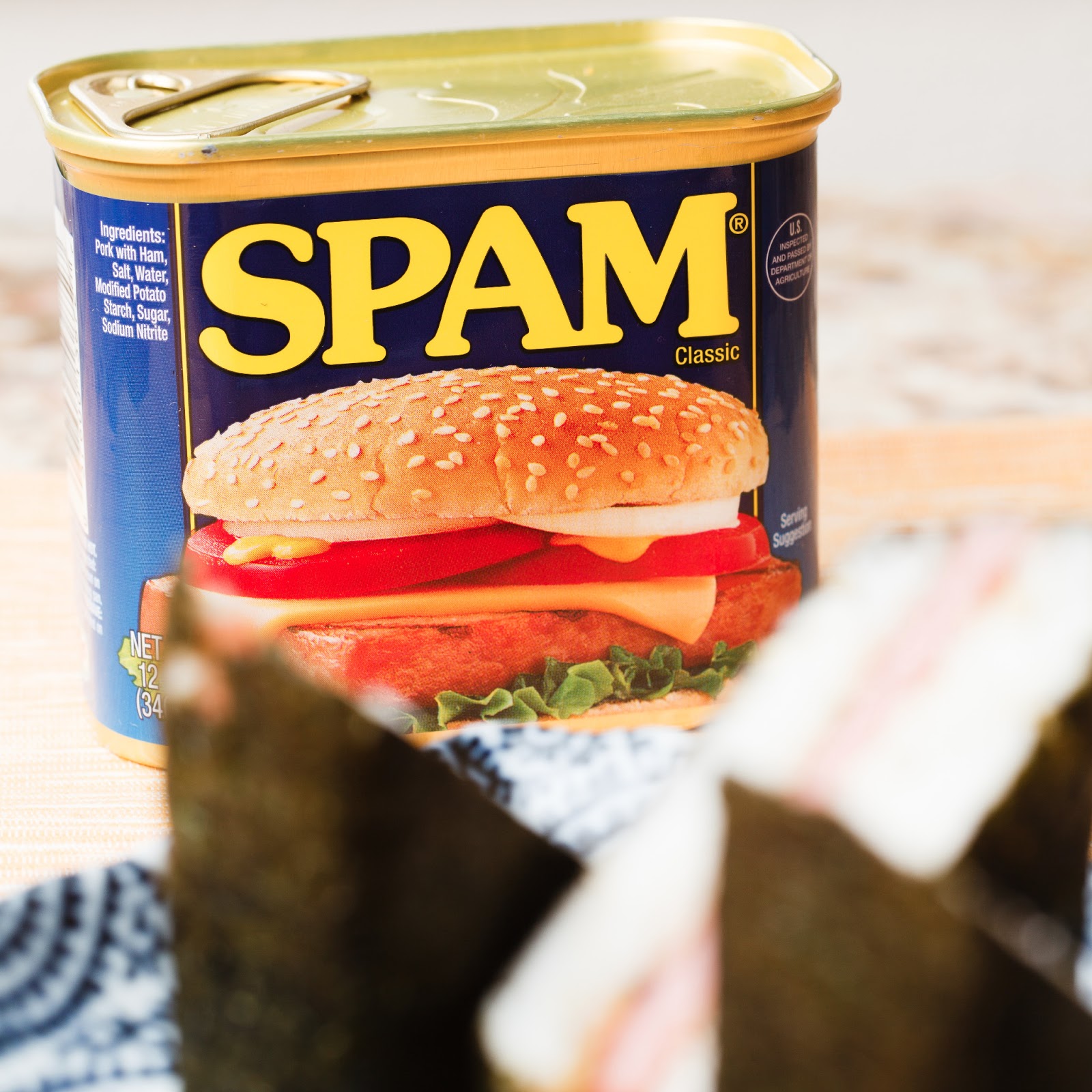 kruizing with kikukat: A Healthier Spam Musubi