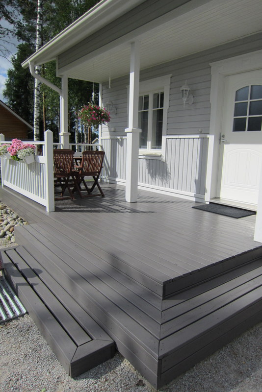 Poikasen elämää: Uutta väriä terassille