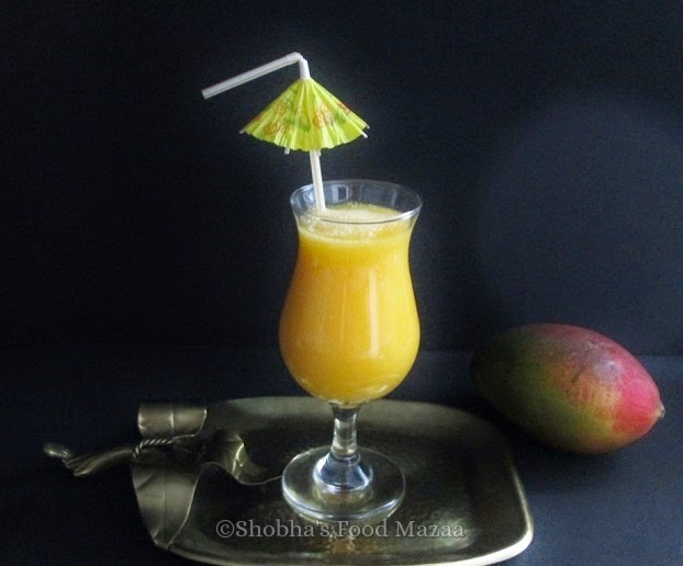 Shobha's Food Mazaa: MANGO JUICE