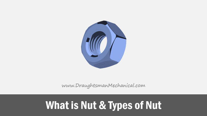 19. What is Nut & Types of Nut In Engineering Drawing. नट क्या है और ...