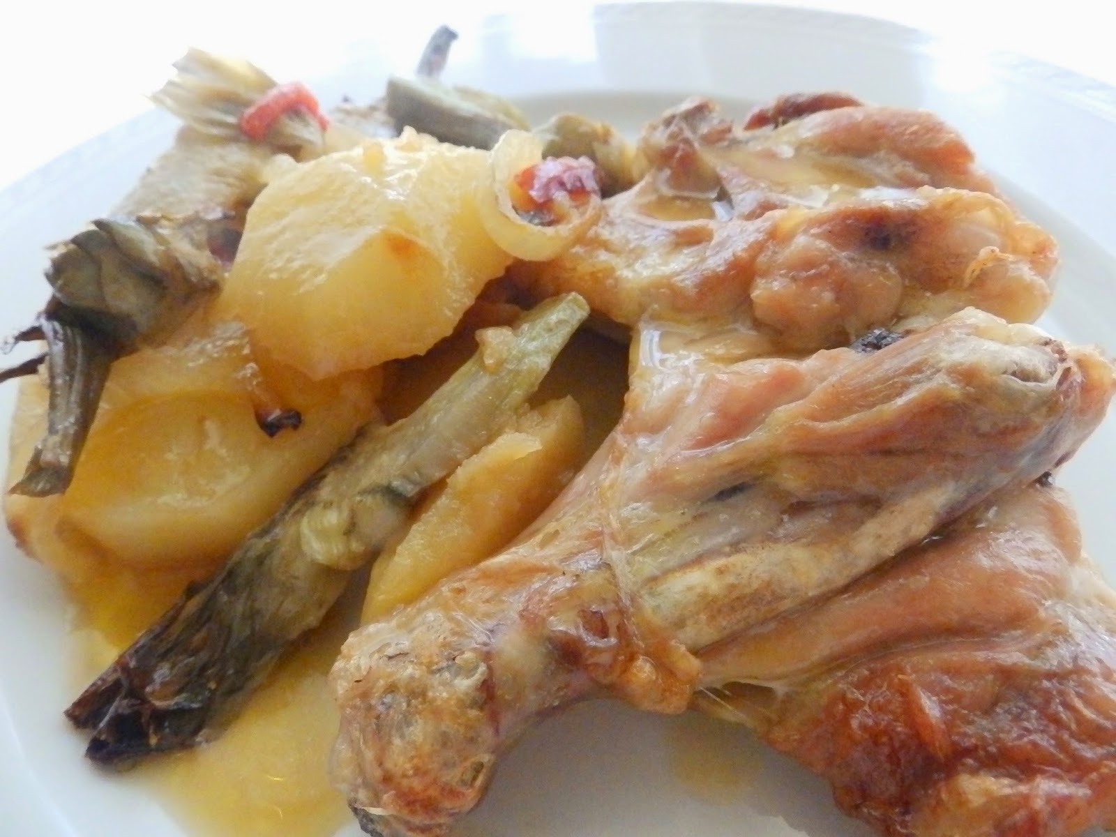 Pollastre a l'antiga