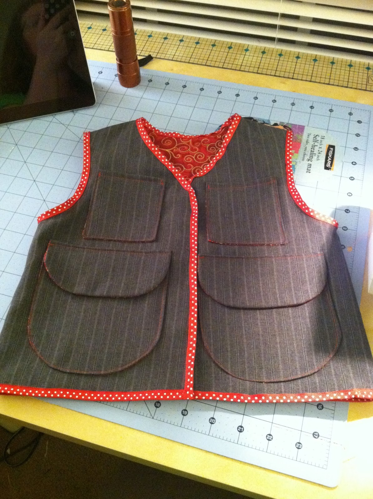 Silver Rose Sewing: Train Conductor Vest