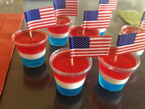Harter House World Flavors: Patriotic Jello Shots