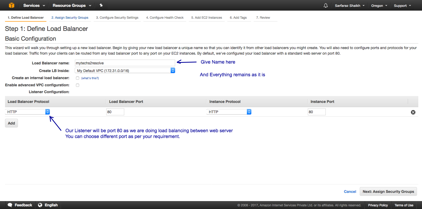 How To Configure Classic Load Balancer In Aws Techs2resolve