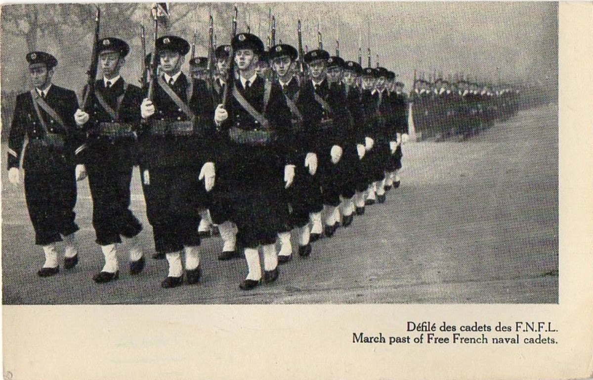 La Marcophilie Navale Envelopmer: FNFL les Forces Françaises Navales Libres