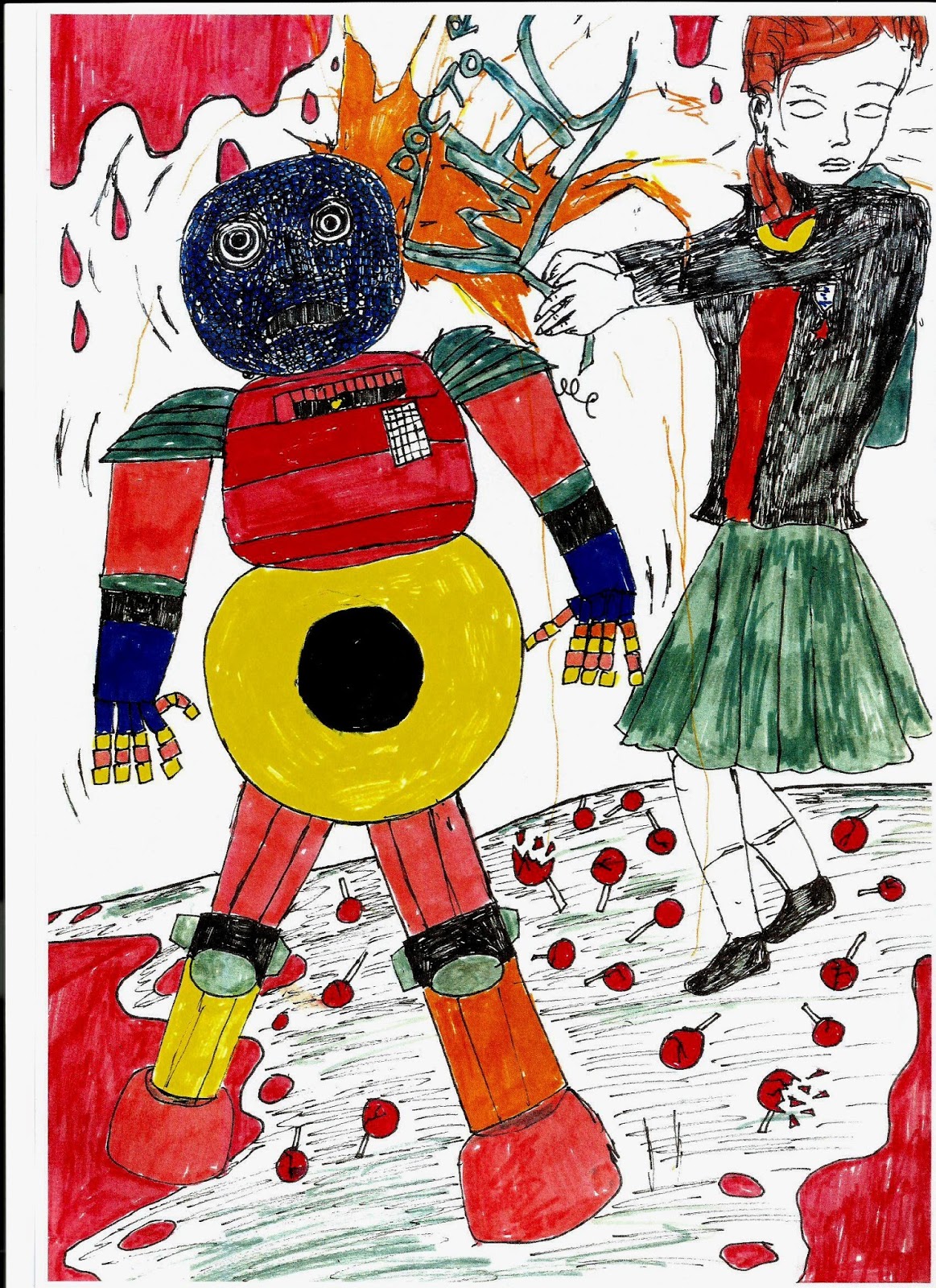 Patrick Wray: 80's Doctor Who Fan Art!