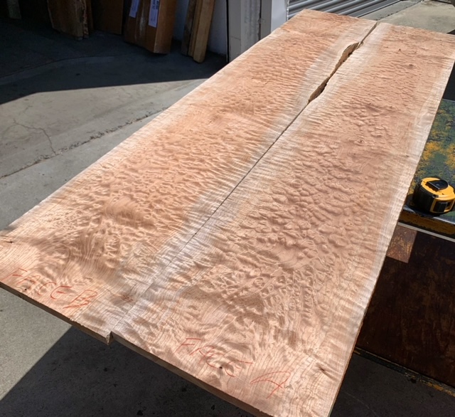 Tropical Exotic Hardwoods: Beautiful matched set of Quilted Maple that ...