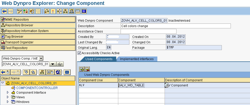 An SAP Consultant: Web Dynpro ABAP- Change cell color in ALV