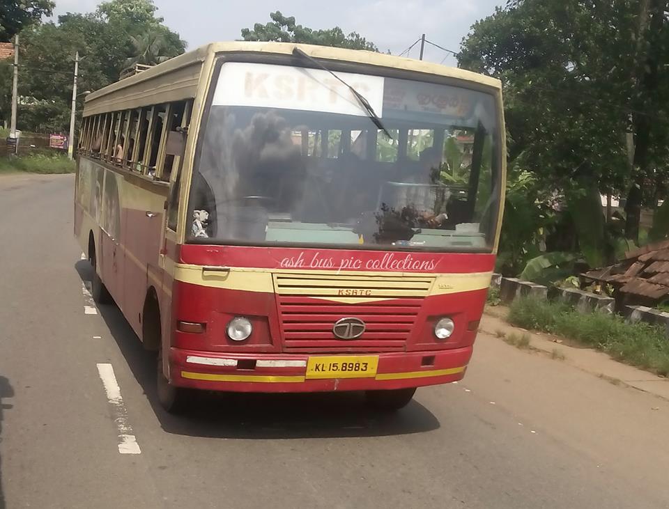 KSRTC FAST PASSENGER BUSES BY ASHIK B,THODUPUZHA - KSRTC TEAM KCK