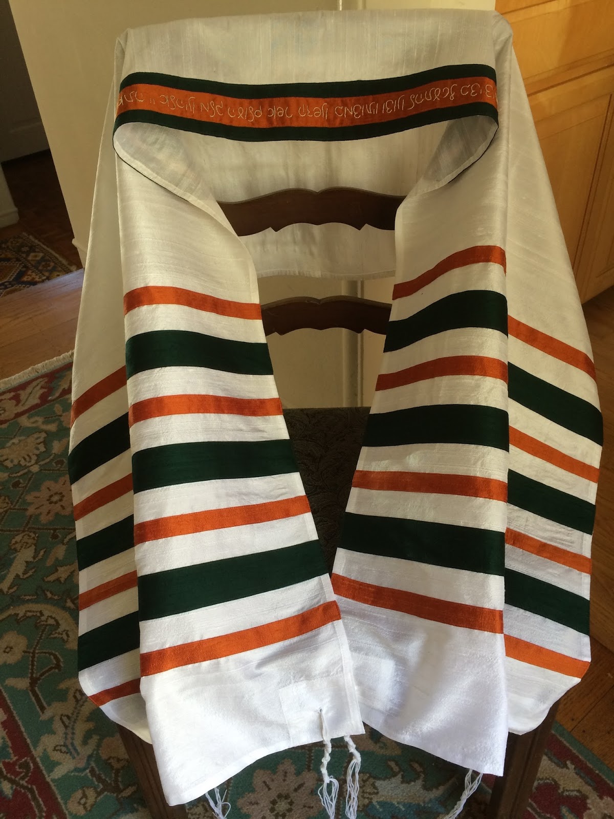 Custom Tallit: Sports Team Tallit