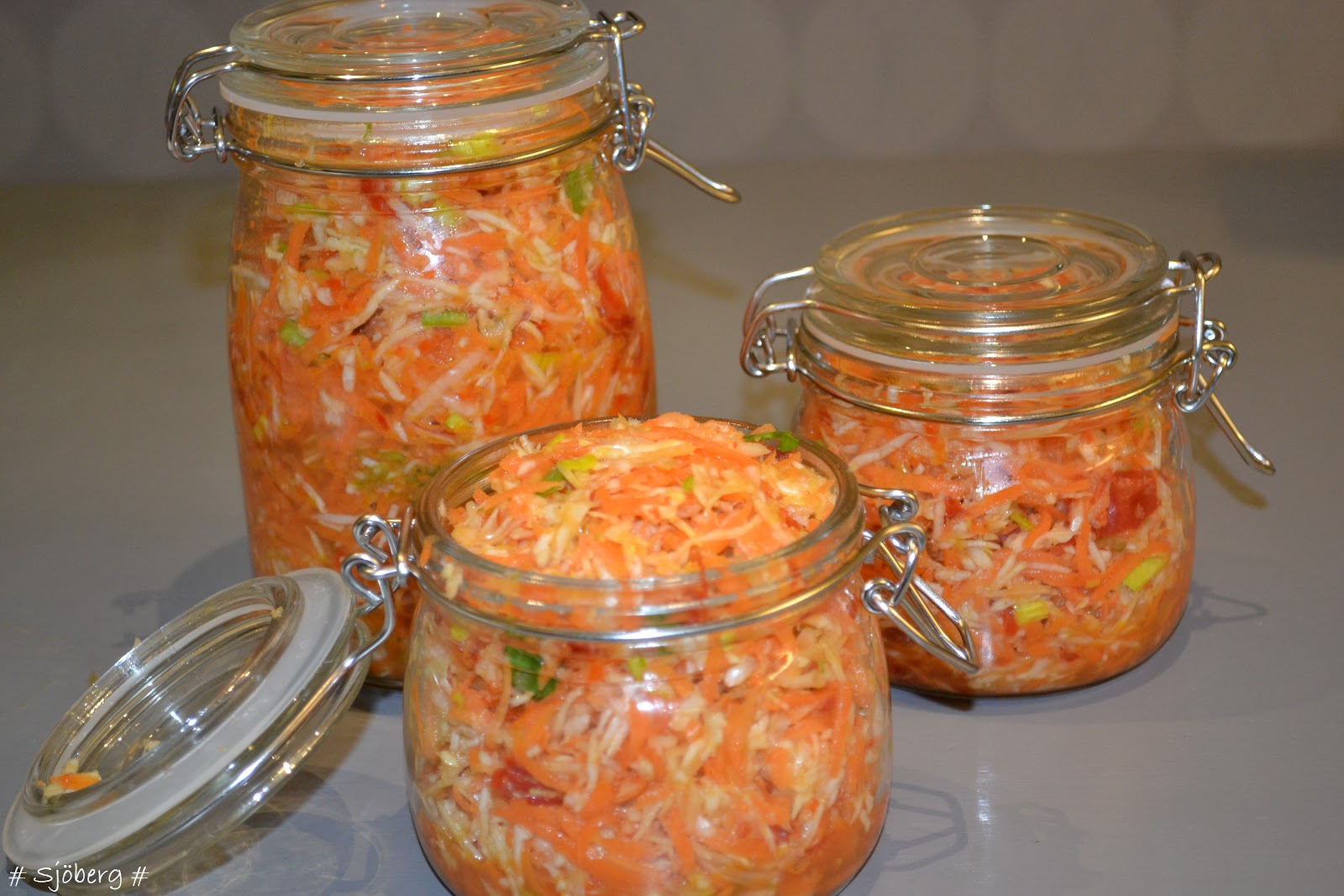 Hannas lilla kryp-in.: 3 veckors sallad.