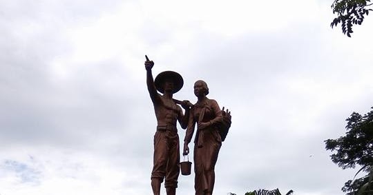 Patung Jamu Ikon Kota Sukoharjo | #wadukmulur