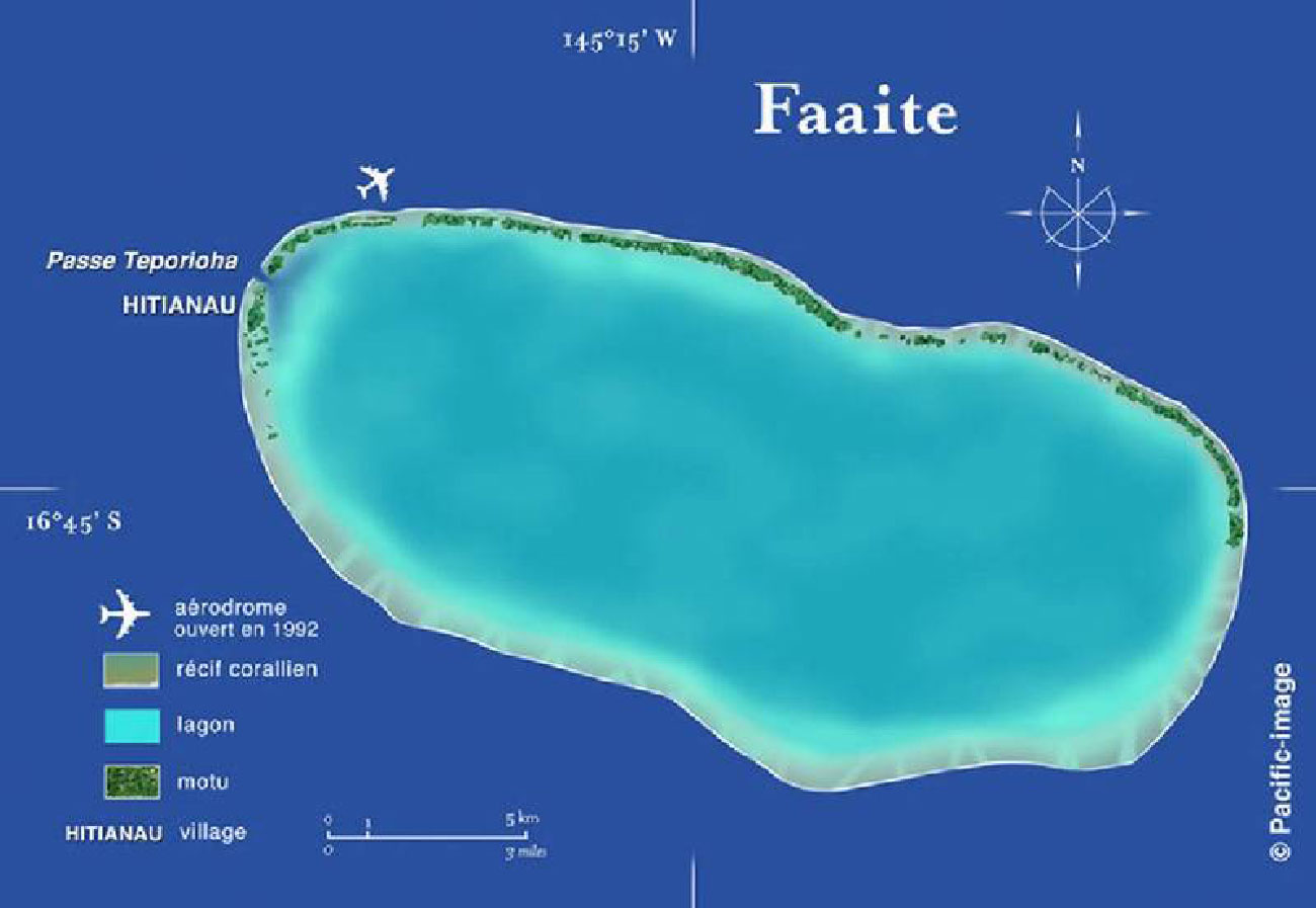 Tahiti, ses îles et autres bouts du monde: Les bûchers de Faaite