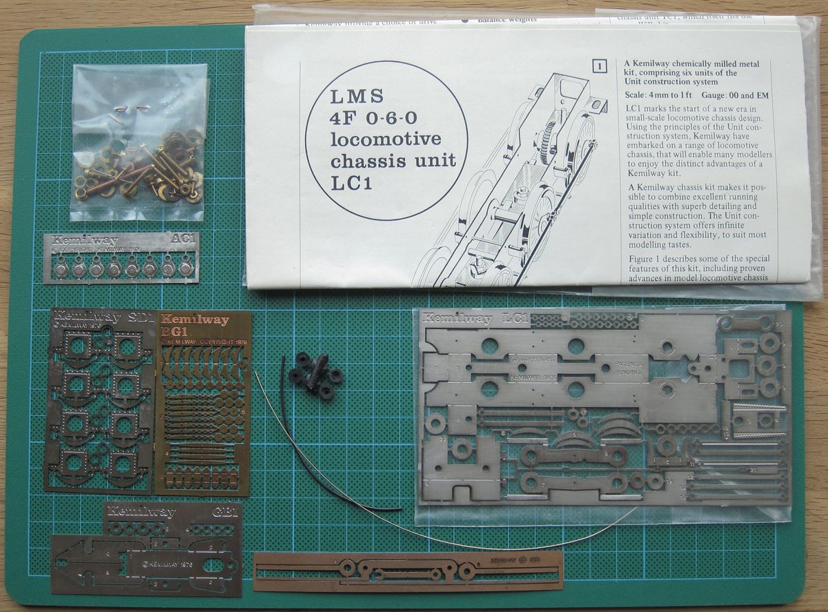 Kit's Titbits: Kemilway LMS 4F 0-6-0 chassis