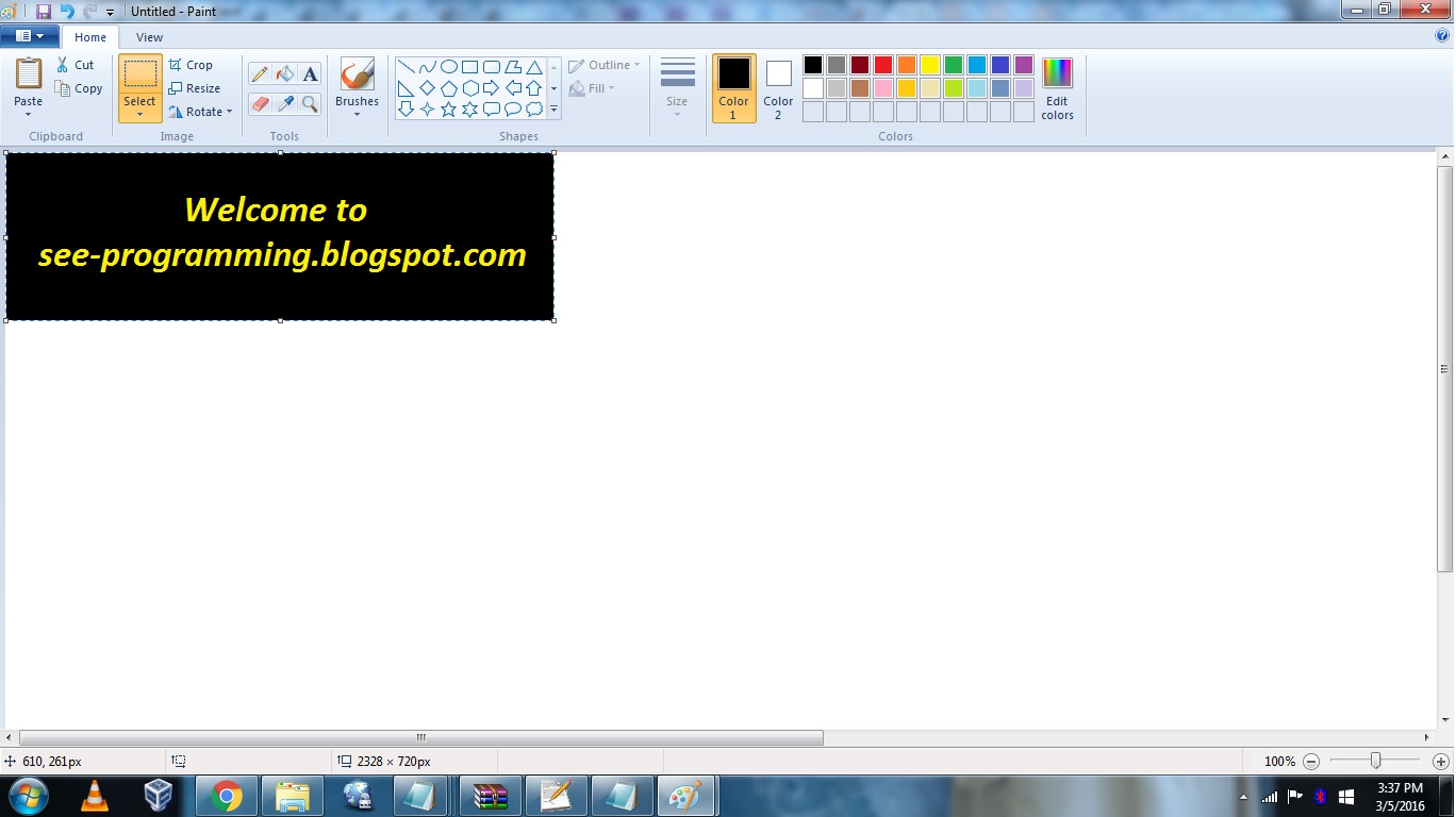 Save image in Microsoft Paint without white background - PROGRAMMER ...