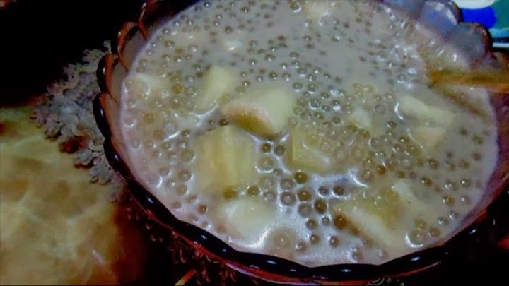 LUWEEH KITCHEN : Ginataang Cassava at Sago
