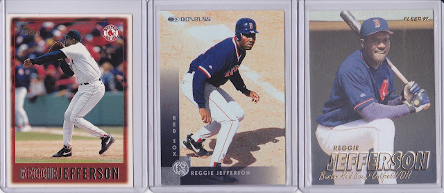Red Sox Baseball Cards: 1997 Reggie Jefferson Cards