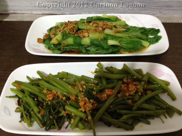 CARTOON LAGOON: Happy Call Double Sided Pressure Pan - Cooking Vegetables