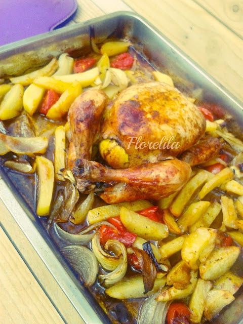 Florelila, recetas y aficiones....by Toñi Navarro: Pollastre rosat o ...