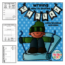 1st Grade Hip Hip Hooray!: How To Stories with Winter Topics!