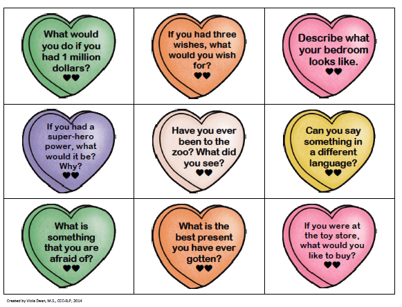 The 8th Word Wonder! Speech & Language Therapy Blog: Valentine ...