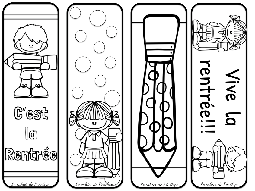 Le cahier de Pénélope: Vive la rentrée!
