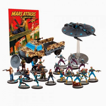 Tabletop Fix: Mantic Games - Mars Attacks Expansion Set