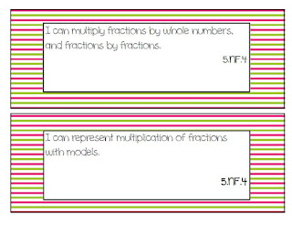 Caffeine and Lesson Plans: "I Can" statements