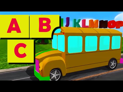 The ABCD Train, Bus and Truck Phonic Nursery Rhyme for Children | My ...
