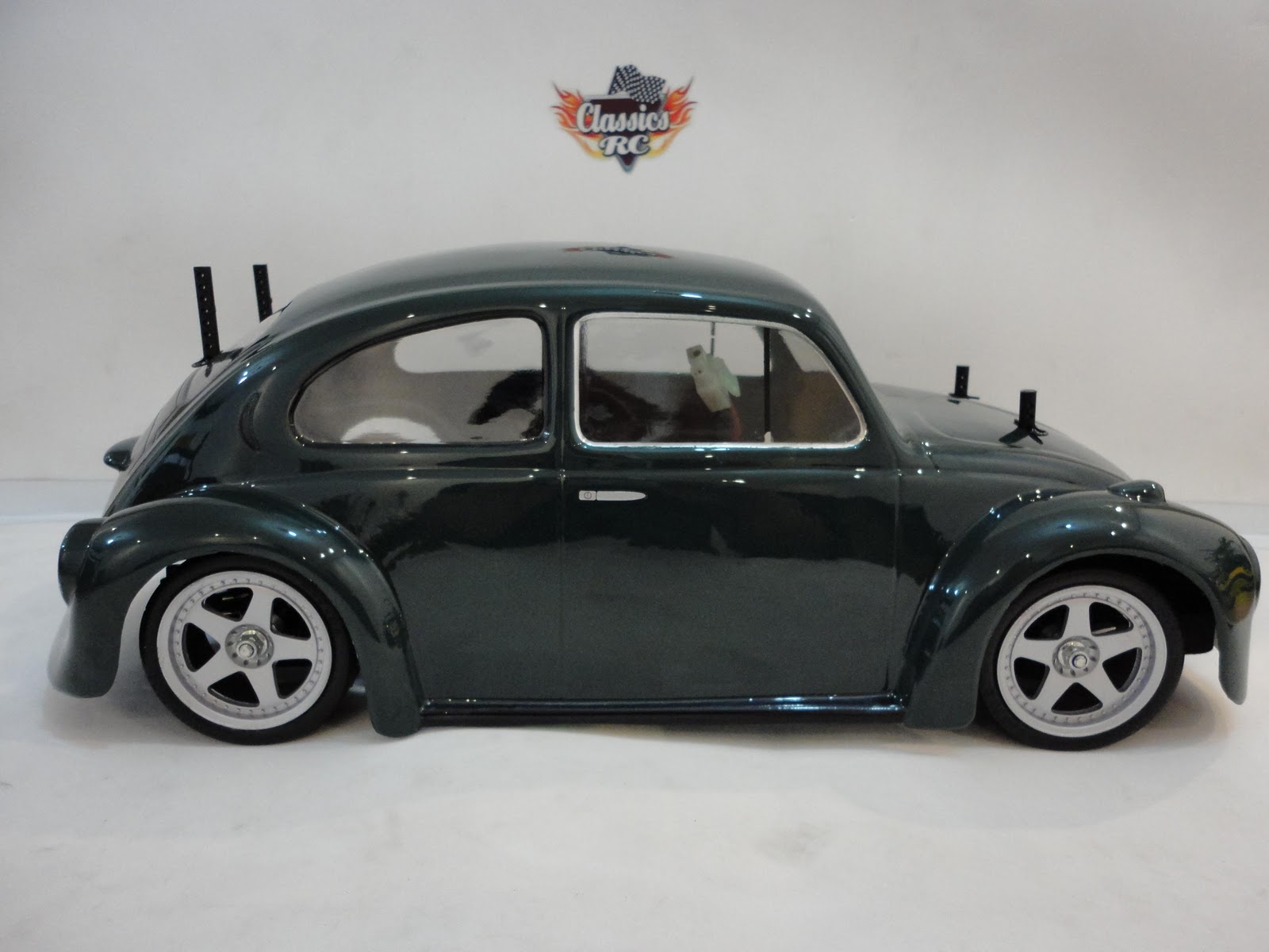 Classics RC Automodelismo: FUSCA FAFÁ VERDE INDAIÁ COM KIT LED ...