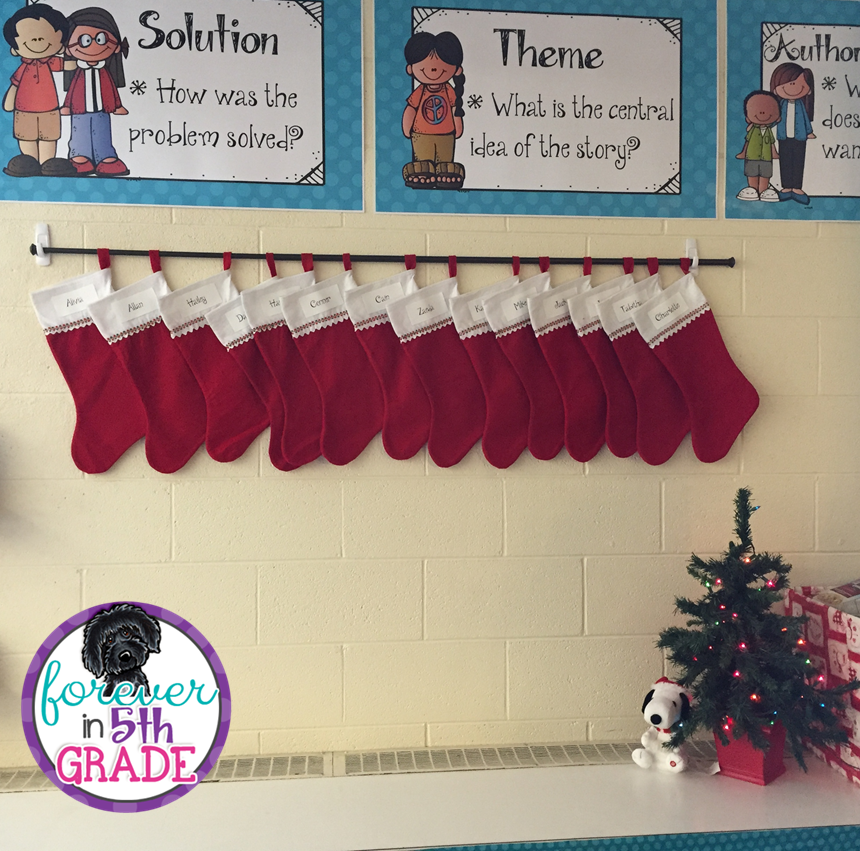 12 Days of Holiday Ideas for the Classroom - #2 | Forever in Fifth Grade