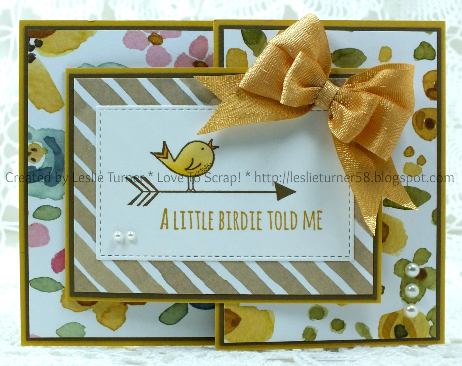 Really Reasonable Ribbon Blog: A little birdie told me